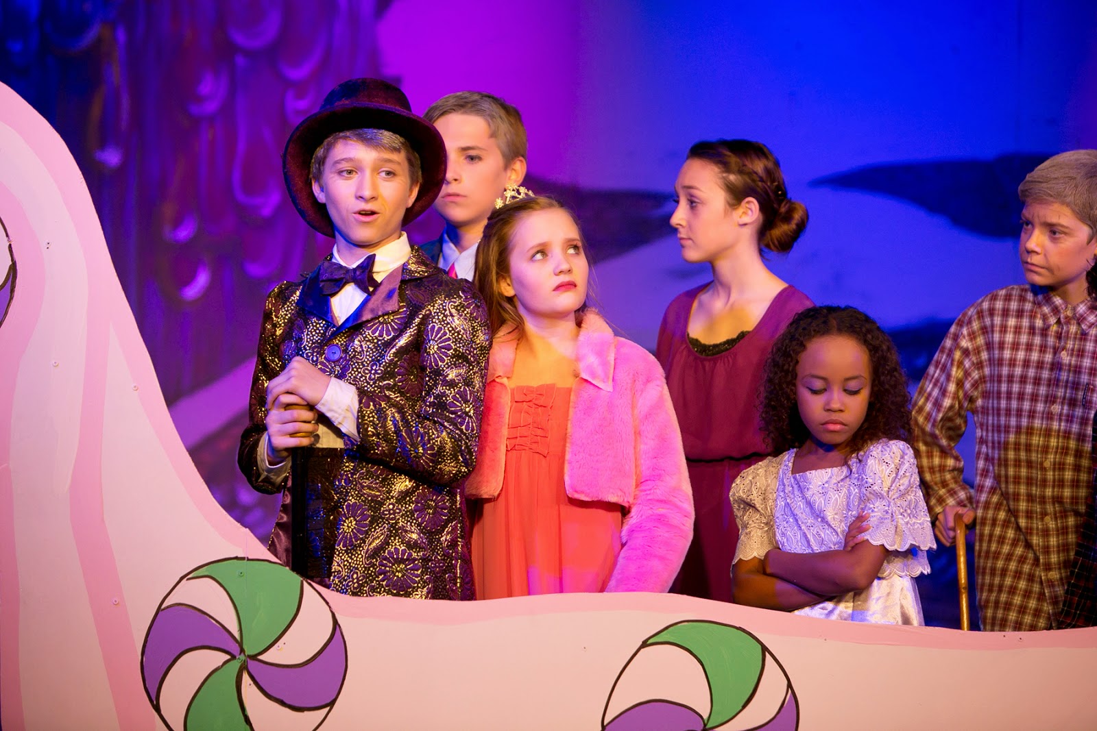 PHX Stages: photos - WILLY WONKA, JR - Actor's Youth Theatre