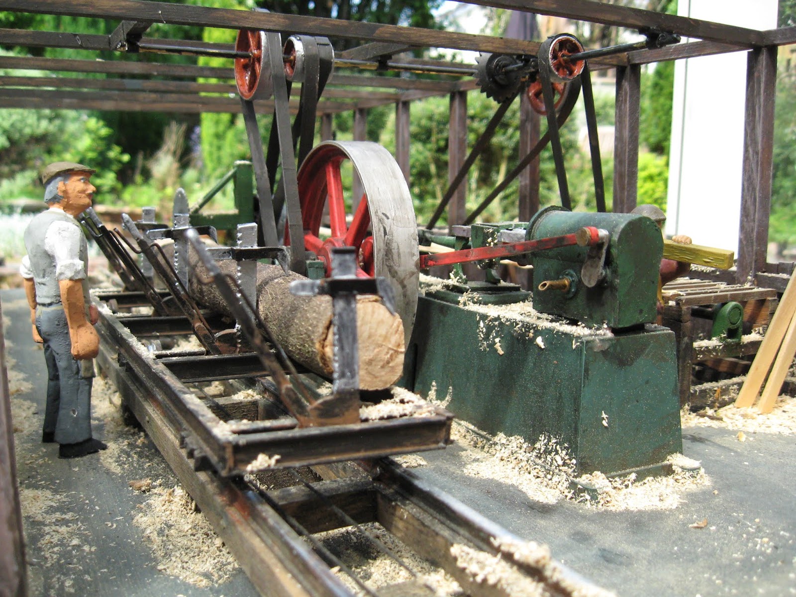 Peckforton Light Railway: How I detailed the interior of my sawmill