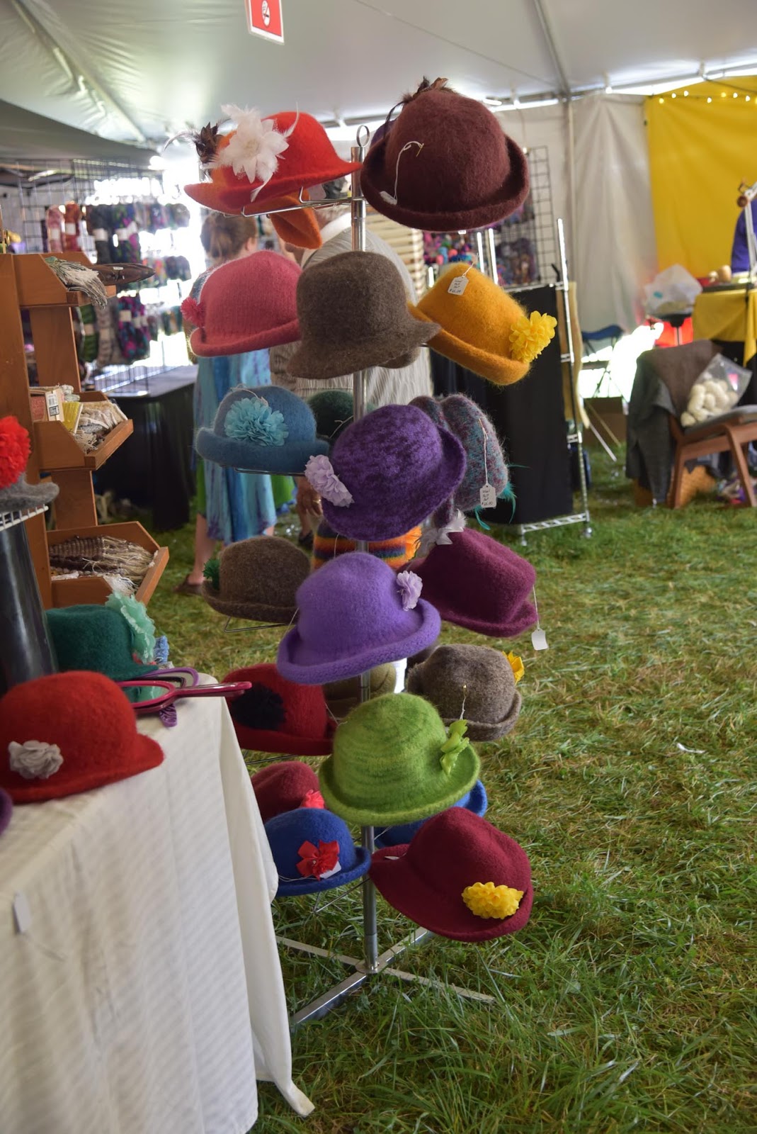 Ky Wool Festival Sheep and Wool Tent: Friday Fun!