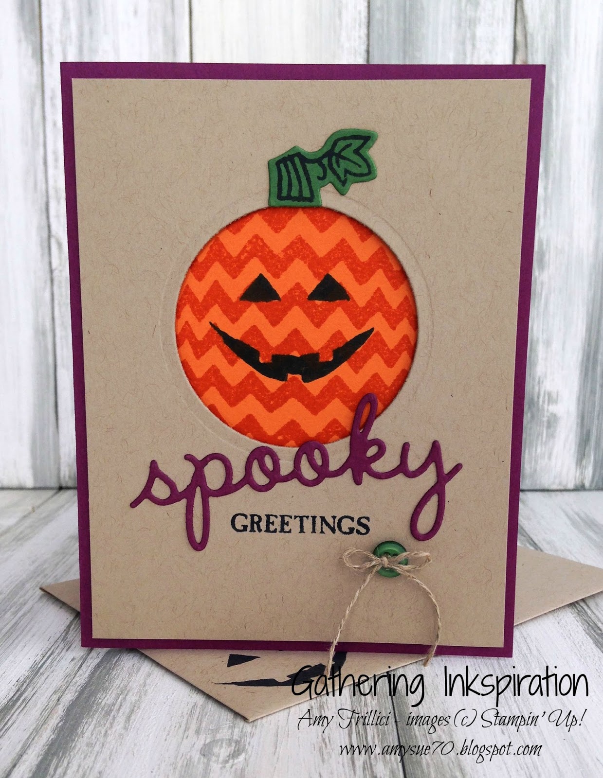 Gathering Inkspiration: Sparkly Seasons... Spooky Greetings