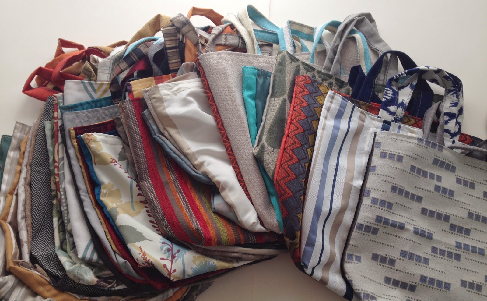Green Bag Lady: Sewing with Fabric Samples