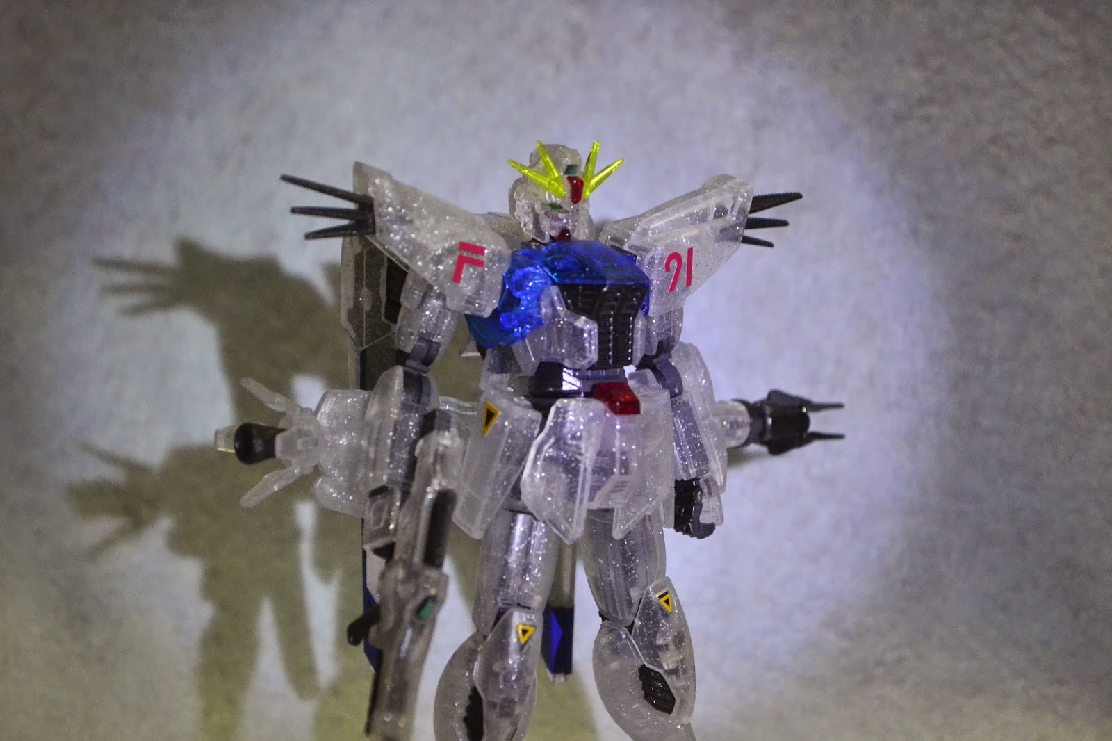 Gunplanerd: [Kit Insight] HGUC F91 Gundam F91 (Afterimage Clear Ver ...