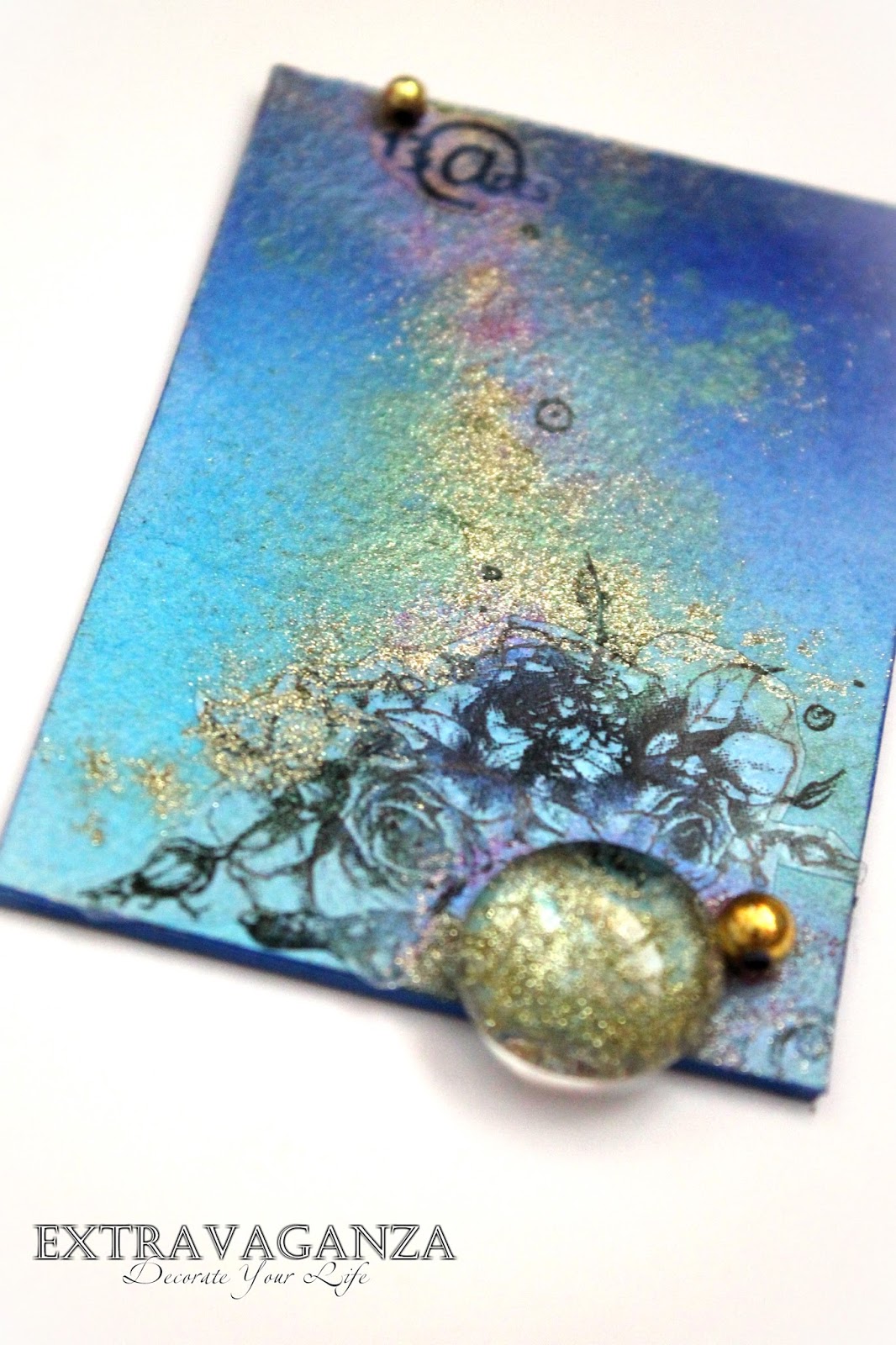 13 arts: Artist Trading Cards "13 textures"