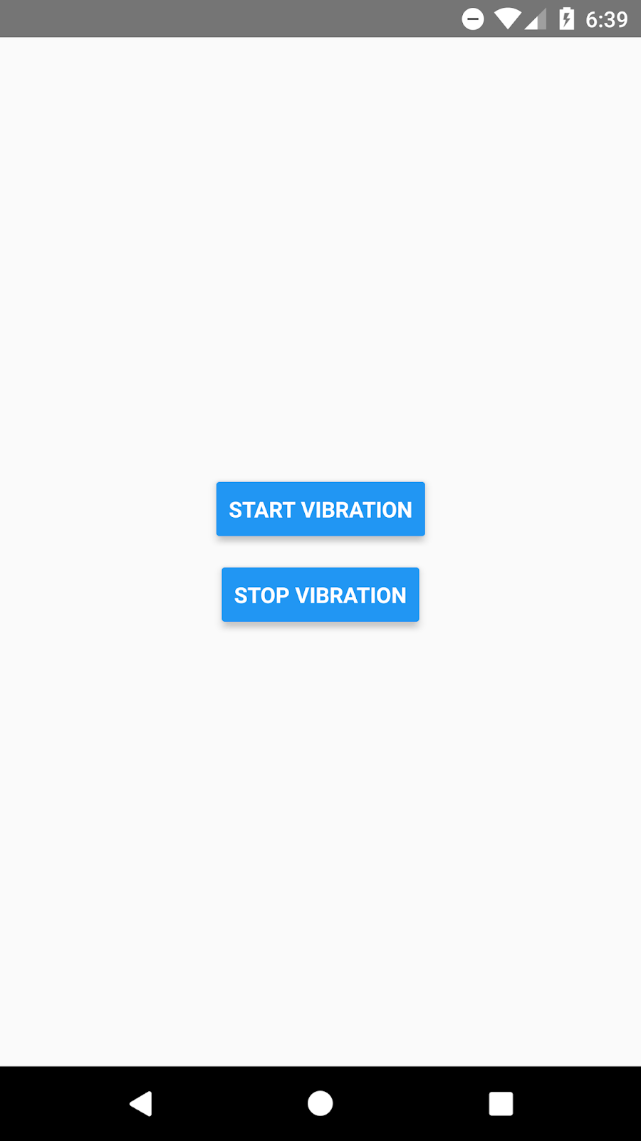 React Native Start Stop Device Vibration On Button Click Android Or Ios Skptricks