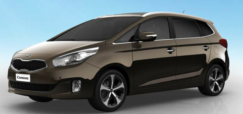 Kia Carens 3 (2013 à 2016) - Couleurs et code peinture