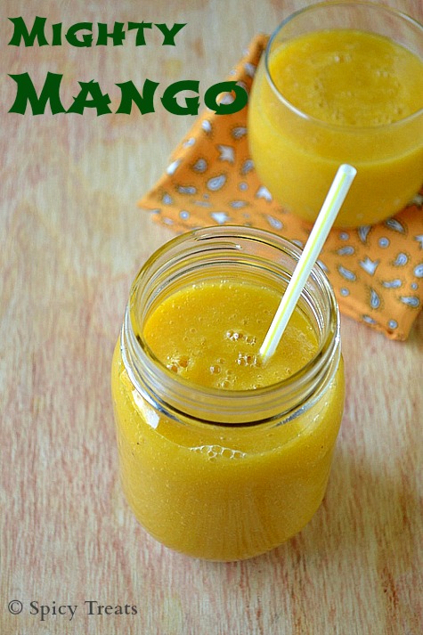 Spicy Treats: Mighty Mango / Mixed Fruits Mango Juice