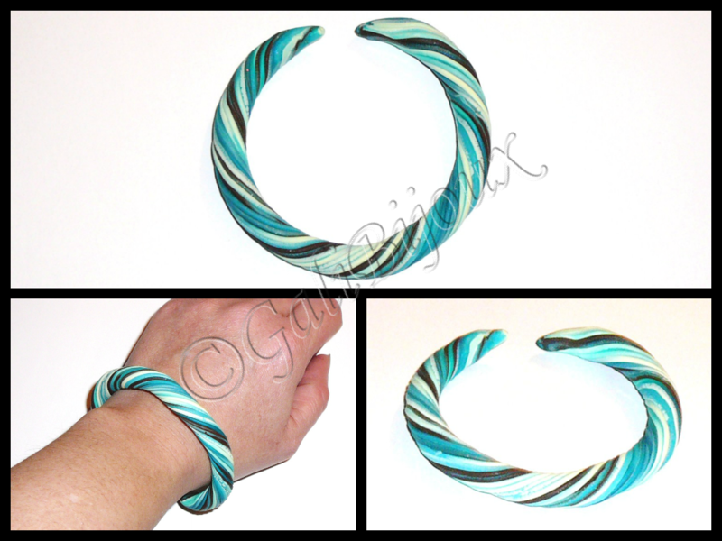 GaliBijoux: Bracelet fimo