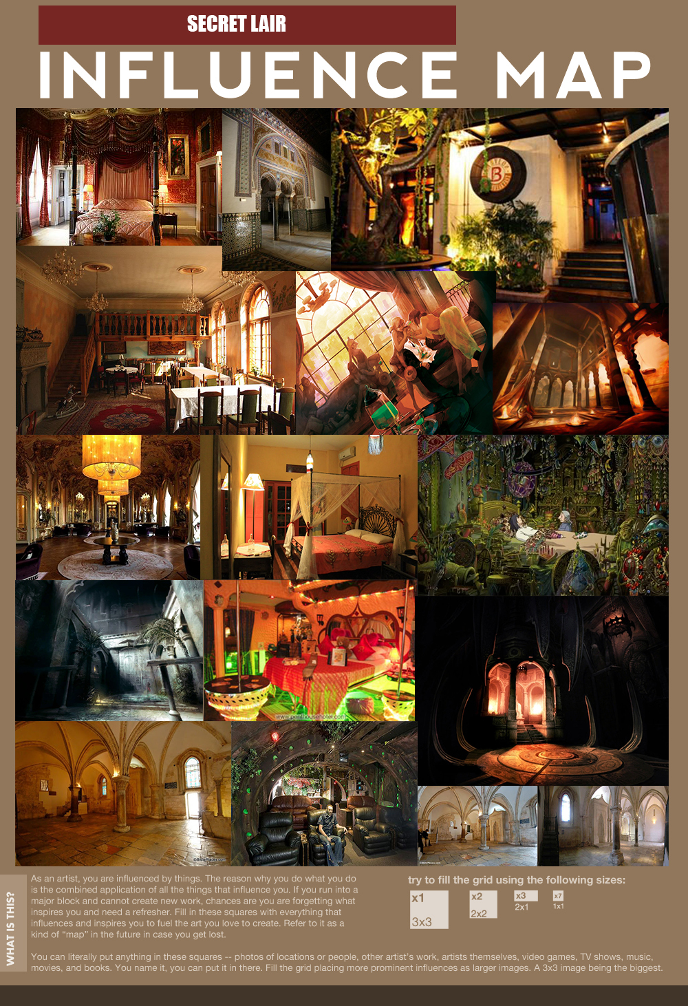 Samantha Niemczyk: Secret Lairs: Influence Maps