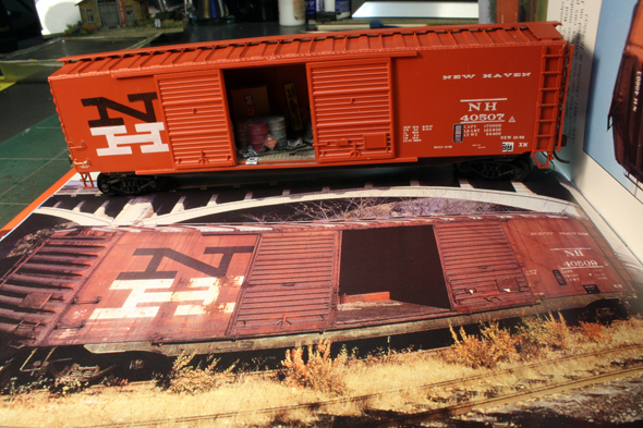 White River Division: New Haven 50ft Double Door Boxcar