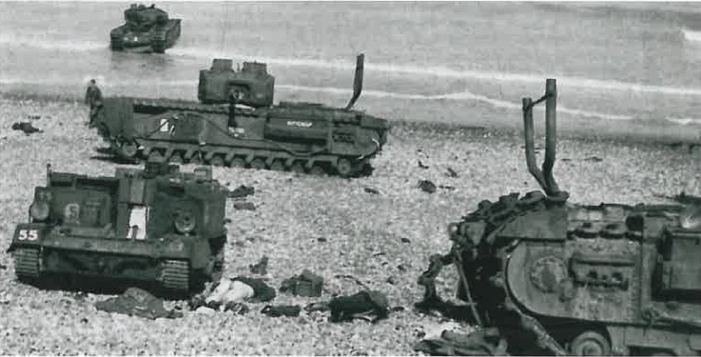 Allied Tanks and Combat Vehicles of World War II: Dieppe Churchills