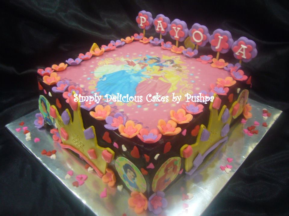 SIMPLY DELICIOUS CAKES: Disney Princess Cake