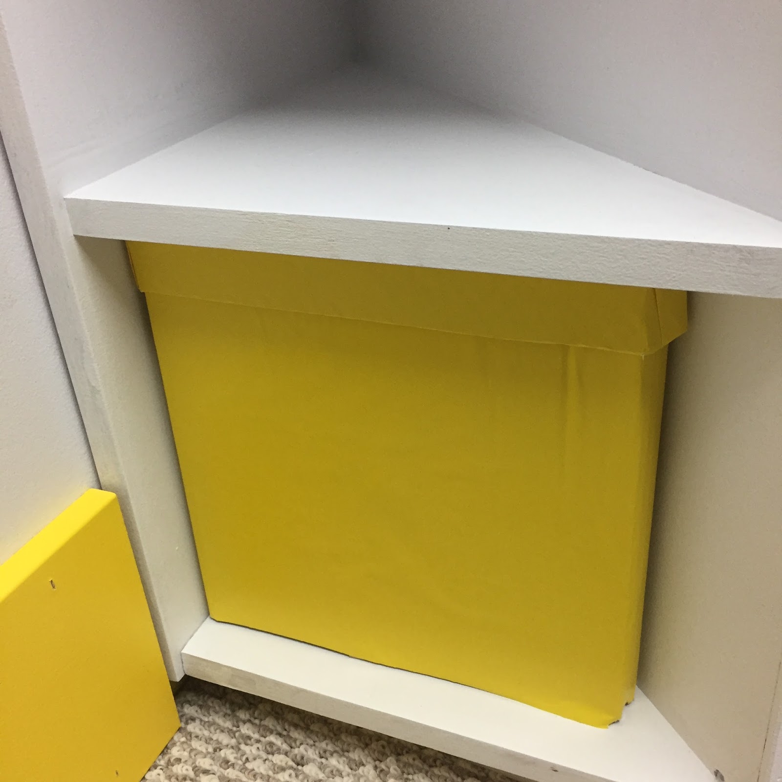 Stick This: Triangular Storage Boxes (for awkward and unusual spaces)