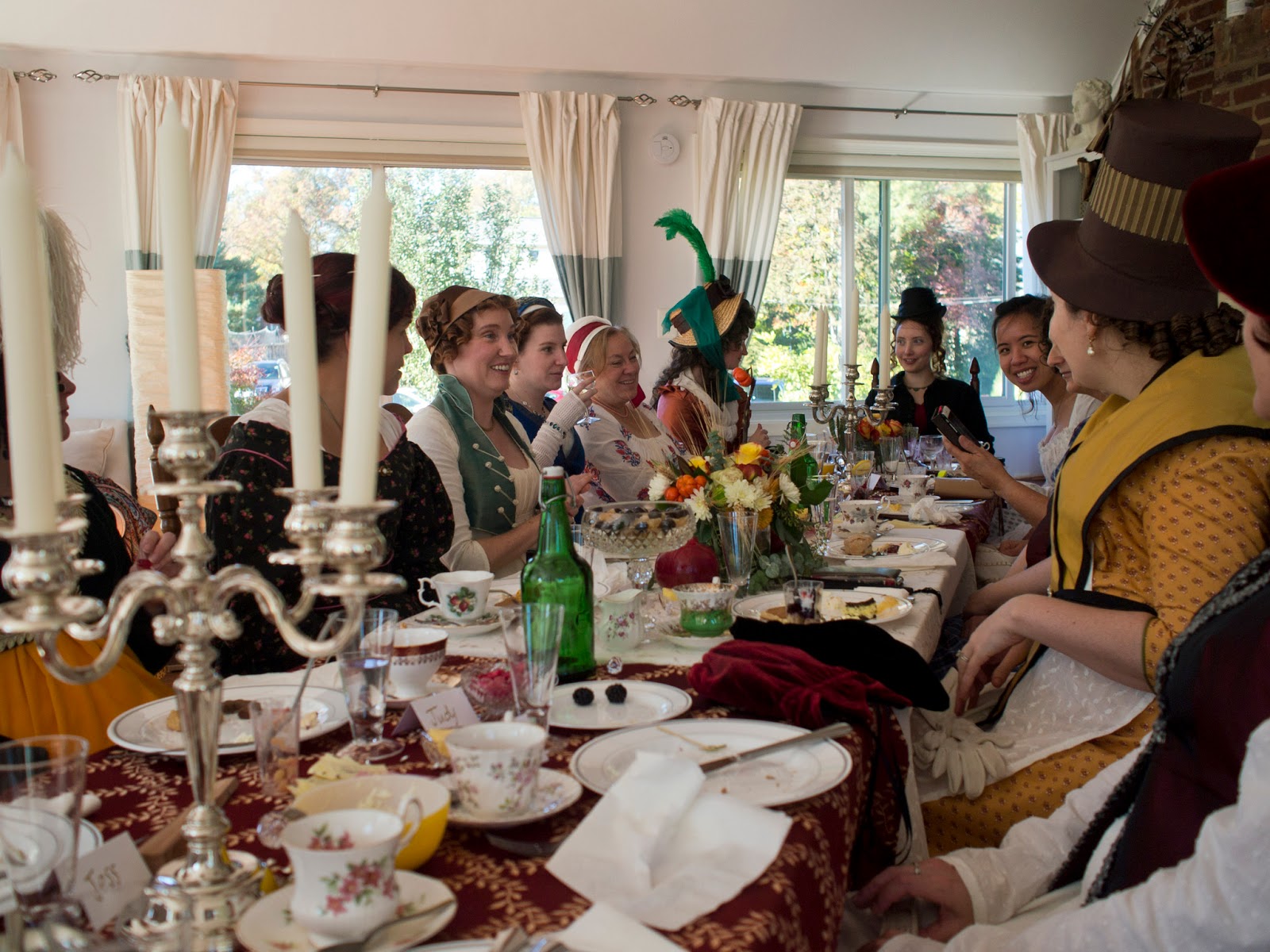 theladydetalle: 10th Annual Regency Pumpkin Tea and Dinner