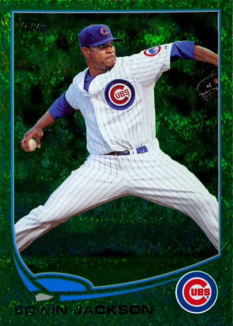 Once a Cub: 2013 Topps Update Cubs Emeralds