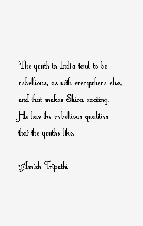 Great Sayings: Amish Tripathi Quotes