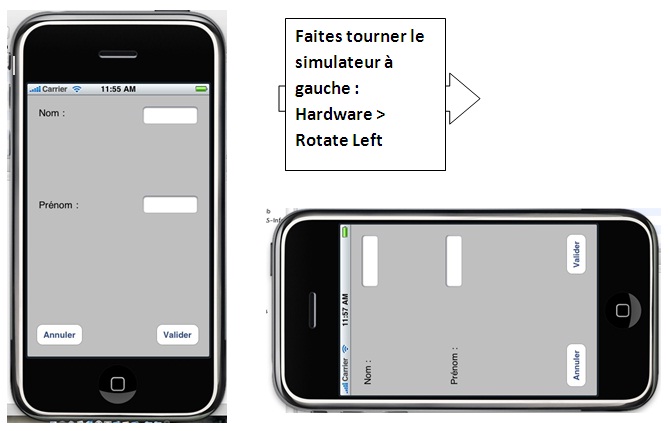 iPhone Hello World: Autorotation & Autosizing