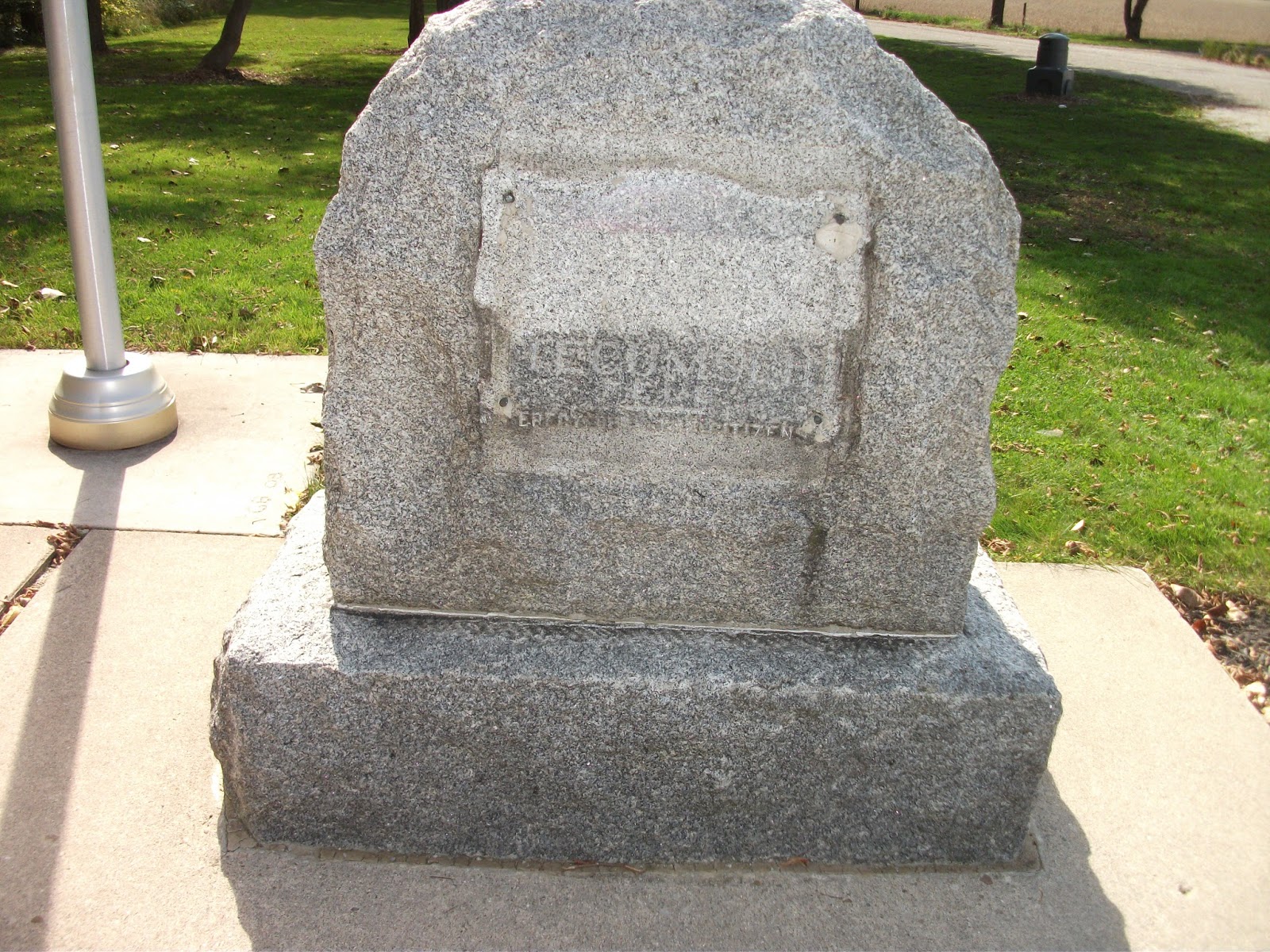 In My World: Tecumseh Monument, Thamesville, ON