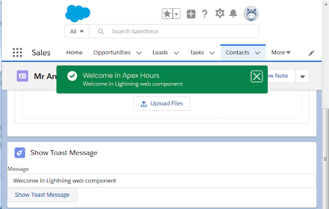 Amit Salesforce | Salesforce Tutorial: Toast Notification in Lightning ... Amit Salesforce | Salesforce Tutorial: Toast Notification in Lightning ...