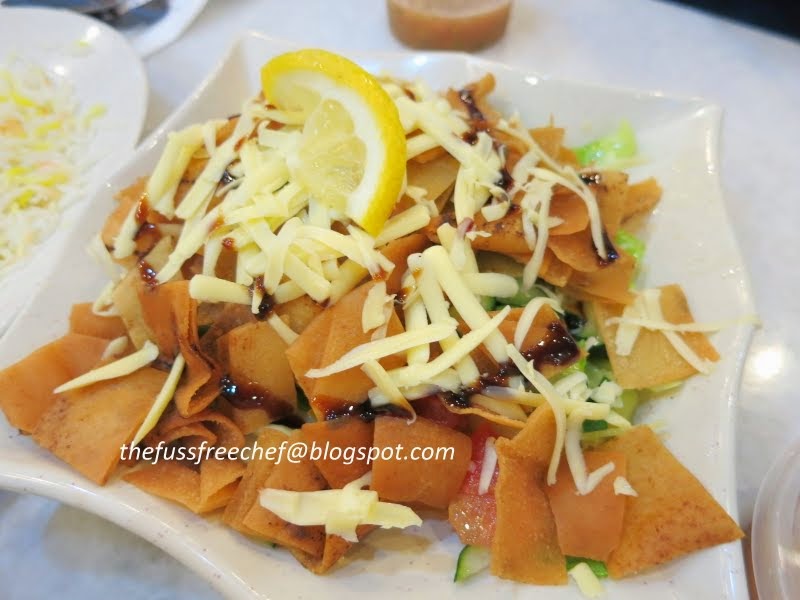 the FUSS FREE chef: Food Review: Restaurant DIMA Middle Eastern Food