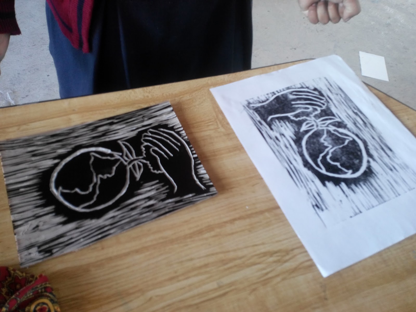 El proceso de linograbado