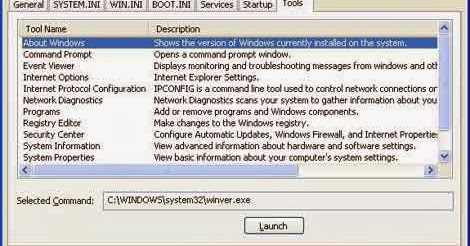 Microsoft word: System Configuration Utility (msconfig) Addon