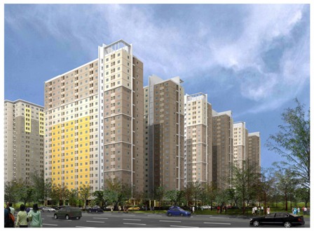 Apartment Kalibata City : Site Plan