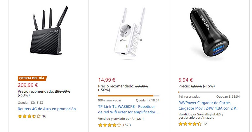 ¡Ofertas 28/10 Amazon! Dos "Ofertas del Día", tres "Ofertas Flash" y ...