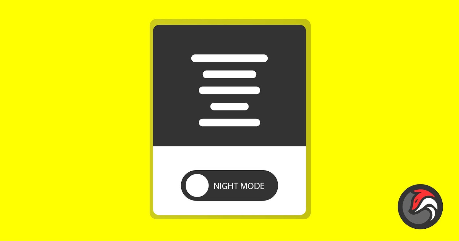 Tombol Darknight Mode Pure Javascript Plus Cookies