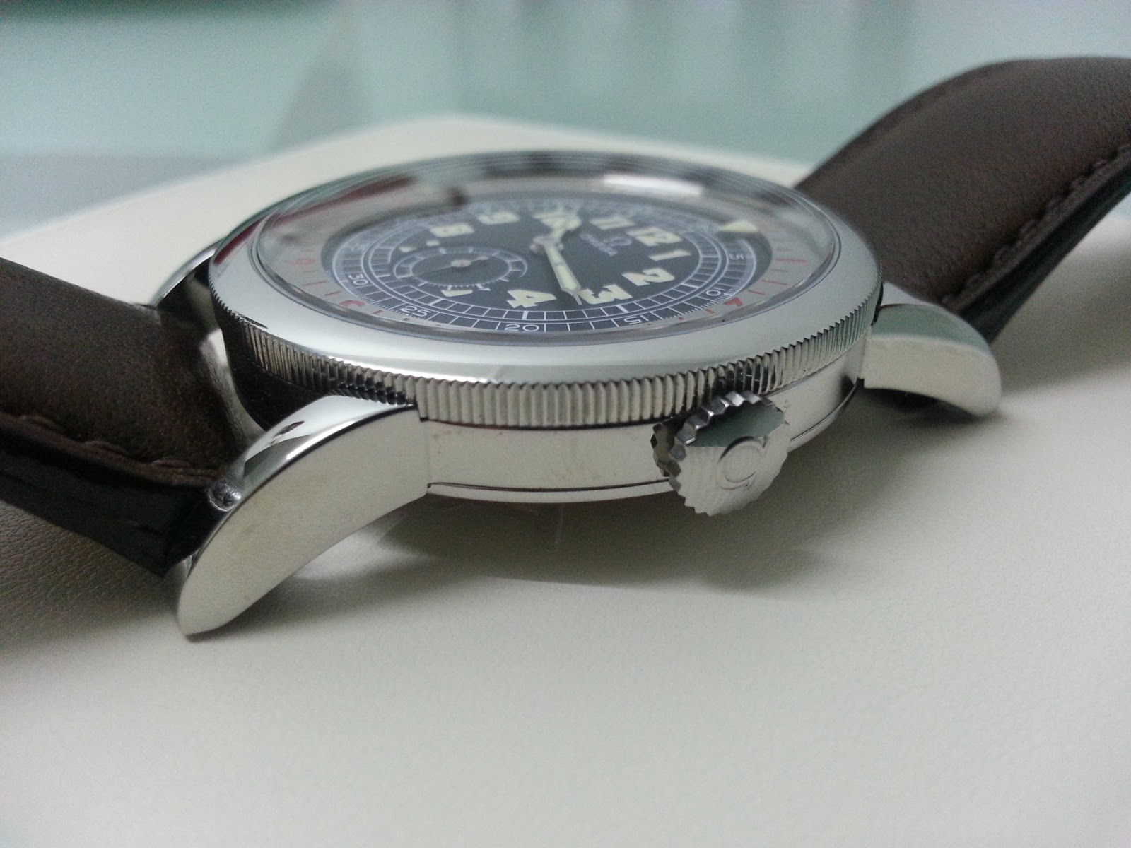 Pesona Jam: Authentic Omega Museum 1938 Pilot watch Limited Edition -SOLD