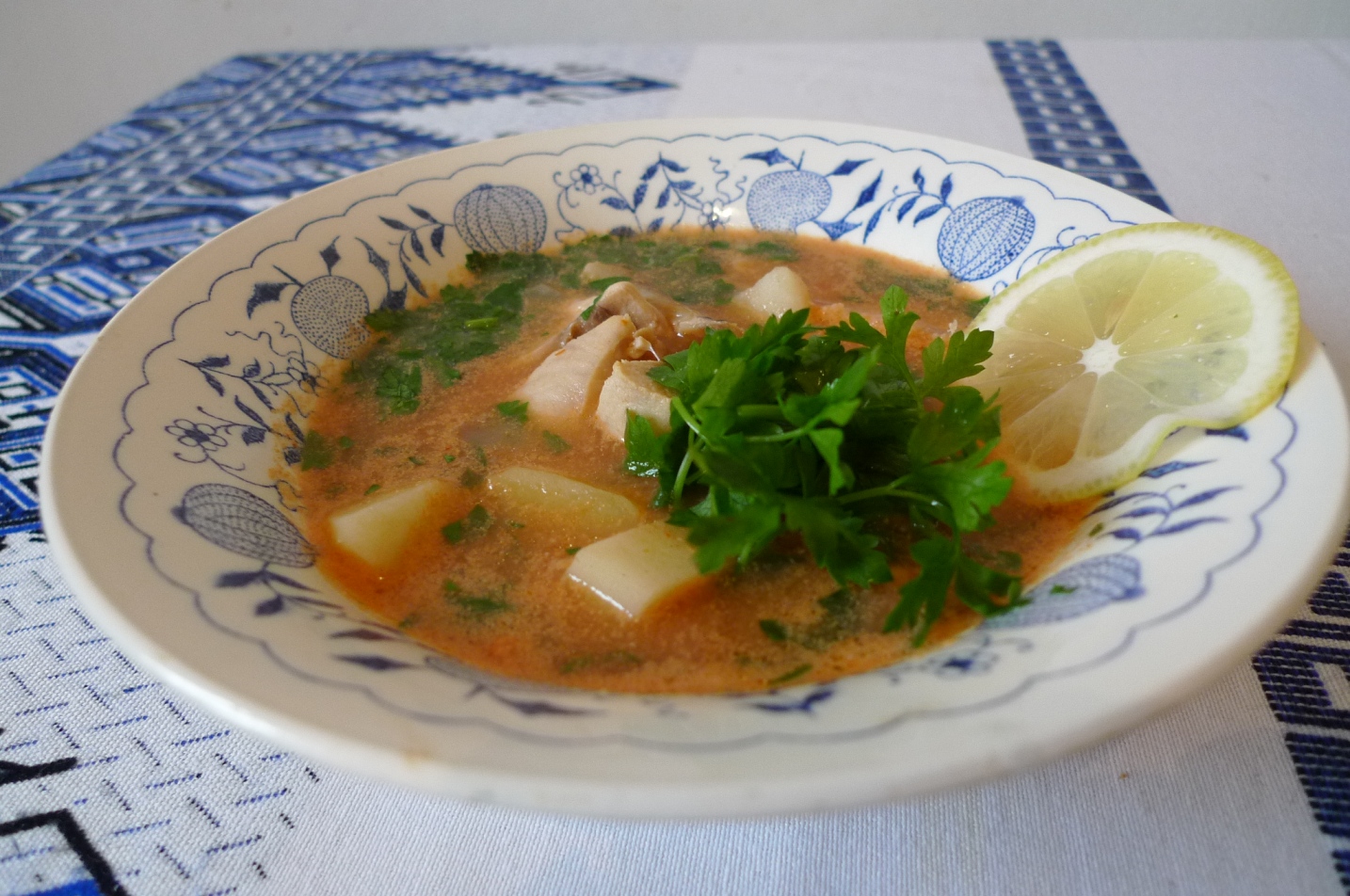 Łakomym okiem: Bułgarska zupa rybna/Bulgarian fish soup