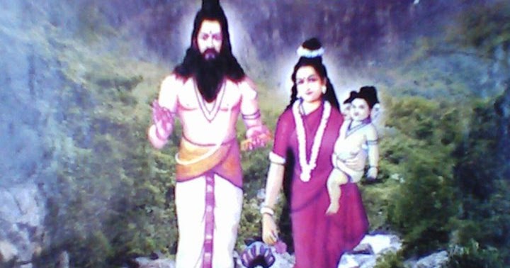 Nayanmar: Maharishi Atri, Anushya devi and Dhatathreya - Saptha Rishi