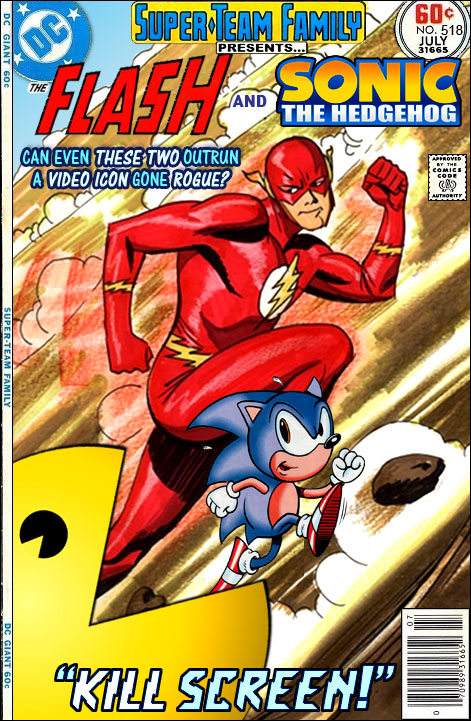 Super-Team Family: The Lost Issues!: The Flash and Sonic the Hedgehog