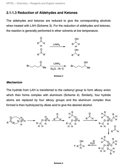 Organic Reagents For Reduction Reaction (Reduction Reactions) - All ...