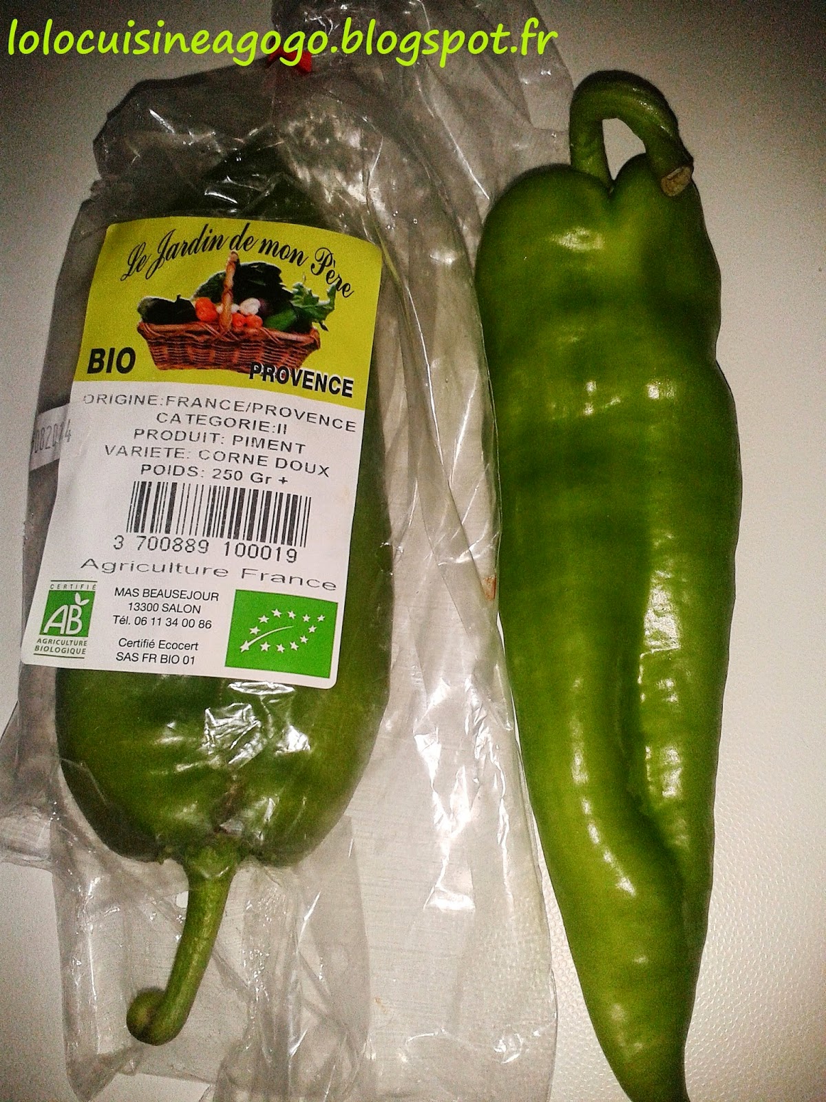 Lolo cuisine à gogo: Curry de haricots blancs au piment corne doux