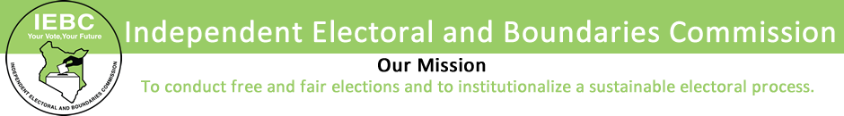 BRANDING CONSULTANTS : IEBC BRAND