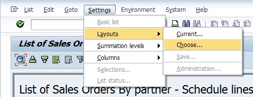 Sap Admin Tips How To Enable Save Layout Option Within Va05