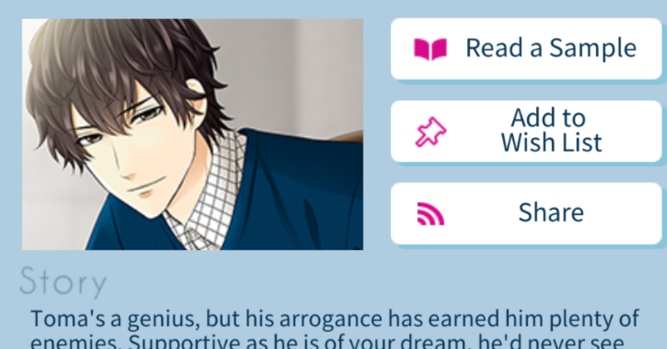 Otome Otaku Girl: [Walkthrough] Irresistible Mistakes - Toma Kiriya