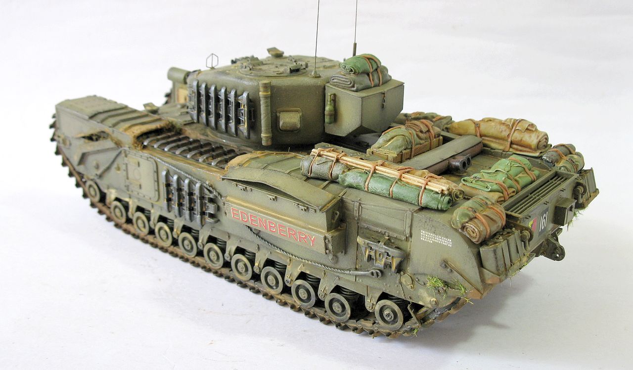 Panzerserra Bunker- Military Scale Models in 1/35 scale: Churchill Mk V ...
