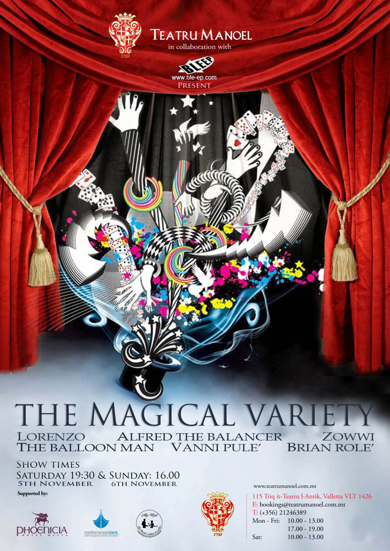 UPDATED: Malta's Magic Extravaganza At Teatru Manoel in 'The Magical ...