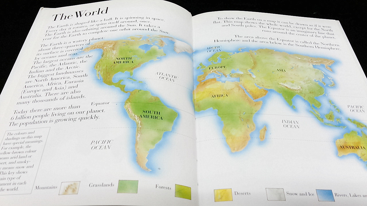 Kid Books Blog: 9.My First Atlas