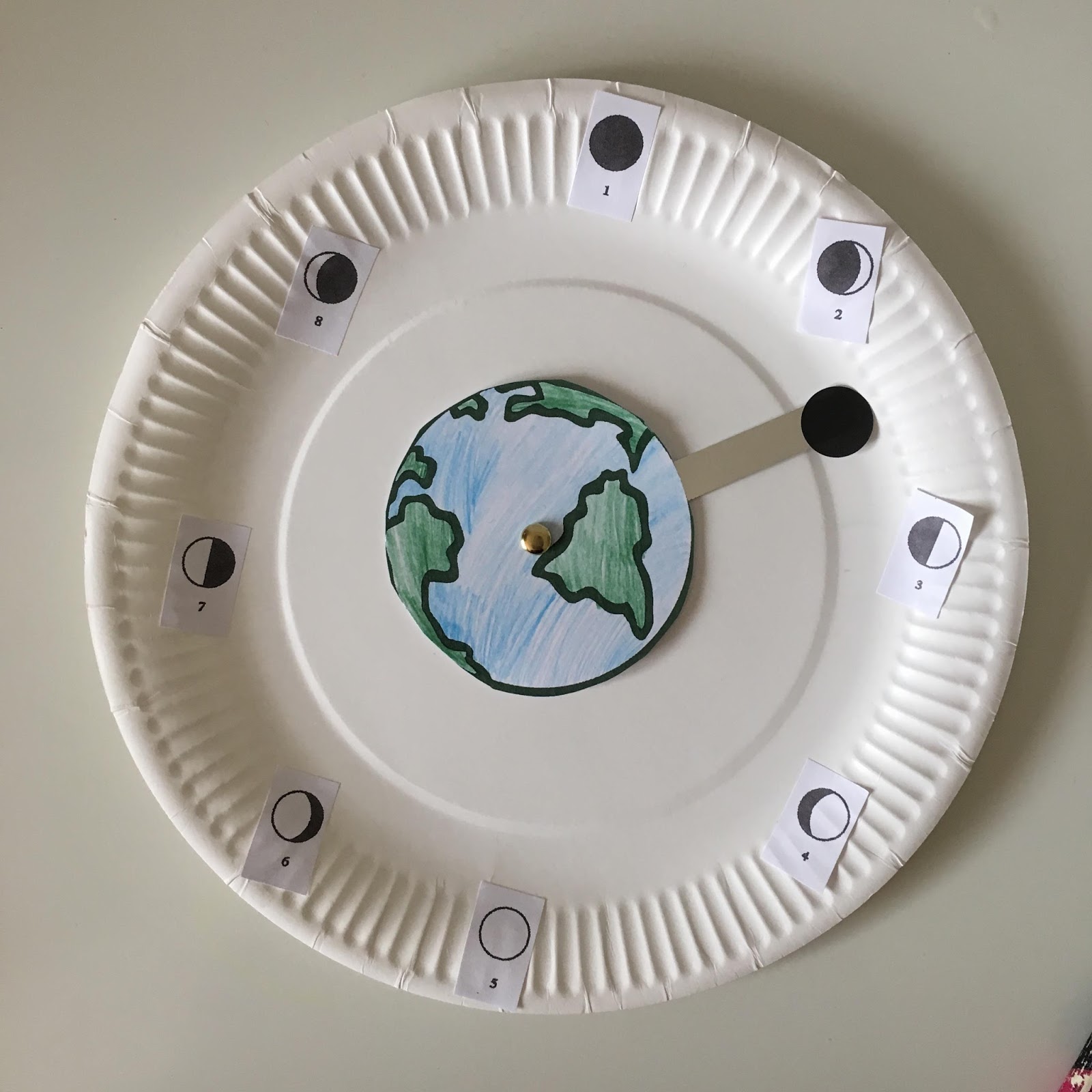 Paper Plate Rotating Moon | Islam From the Start