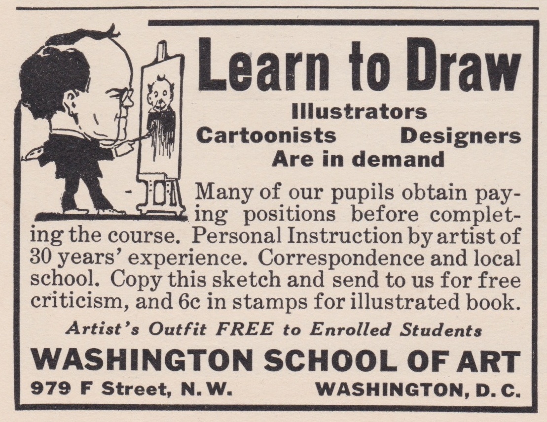 Mike Lynch Cartoons: Vintage "How to Draw Cartoons" Ads