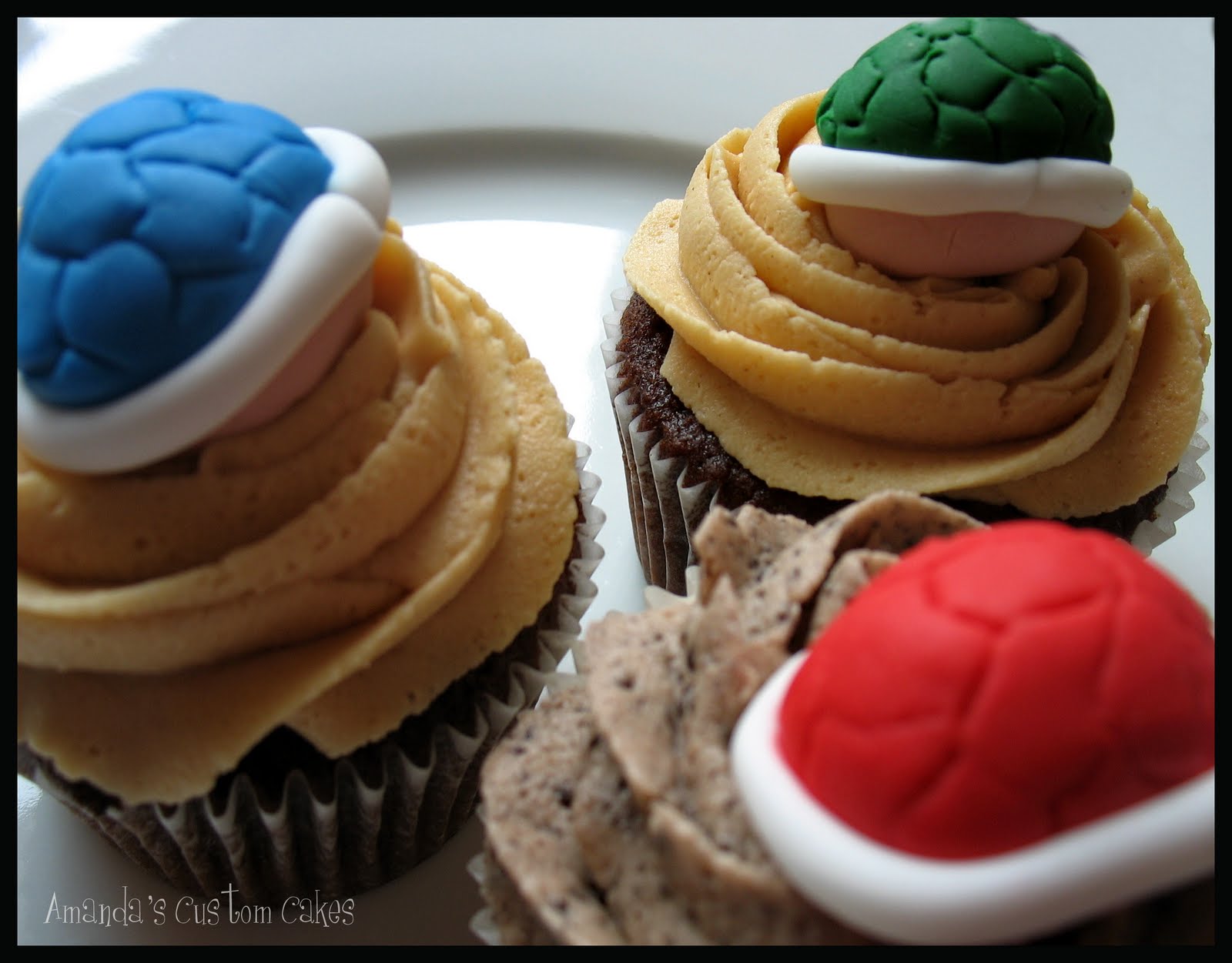 Amanda's Custom Cakes: Mario Kart Cupcakes