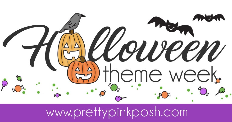 A Paper Melody: Halloween Theme Week at Pretty Pink Posh