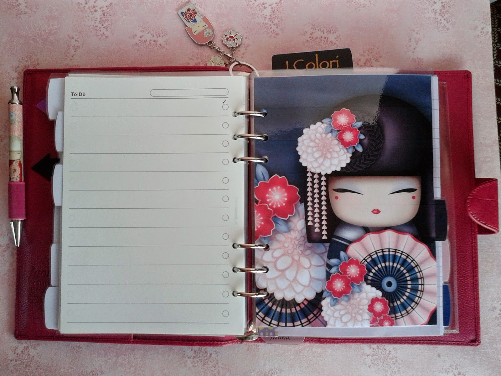 Filofax is my world: Filofax Calipso Deep Pink - A5