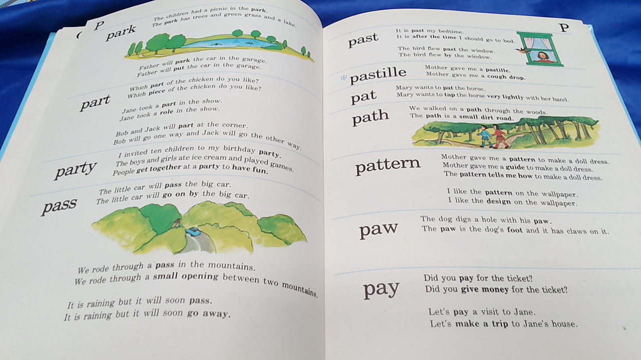 Kid Books Blog: 158.The New Colour-Picture Dictionary for Children