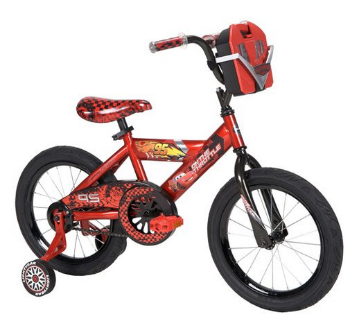 Huffy Boy's Disney Cars Bike Trophy Grey Black 16 Inch: Huffy Disney ...