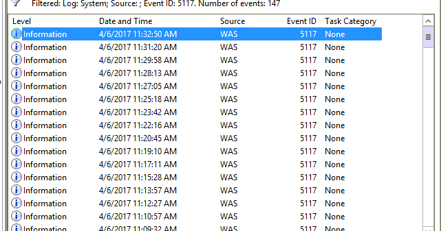 [IIS] IIS의 WsusPool status 의 반복적인 Stop 현상 ~ Learning, Sharing, and ...