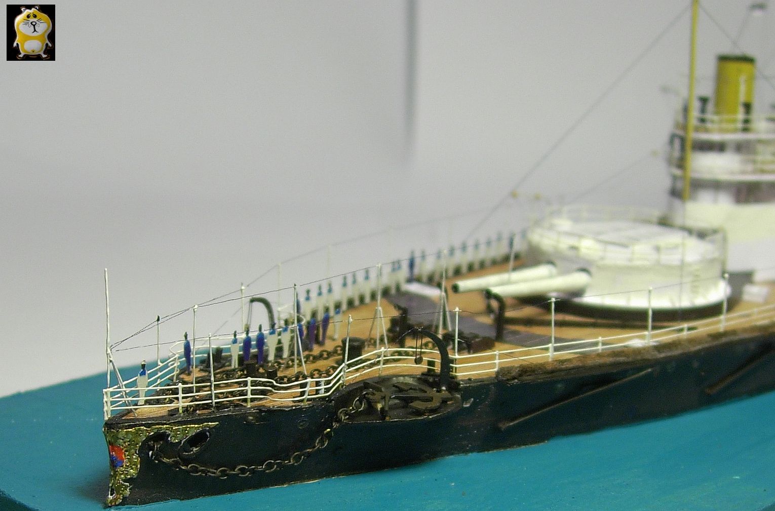 The Mad Hamster's Modelling: HMS Victoria, 1890: kwintesencja piękna