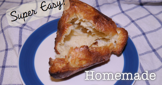 Easy Homemade Popovers | FashionFoodieLA